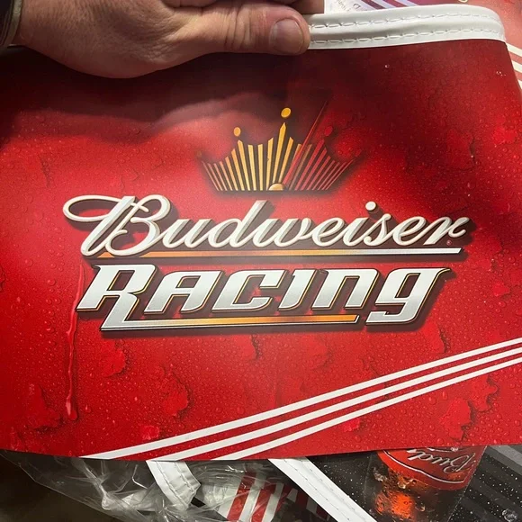 Budweiser Racing Logo Budweiser Logo With NASCAR Neon Sign